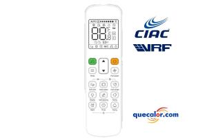 Control remoto inalambrico modelo RM12F1 para VRF CIAC en Quecalor.com